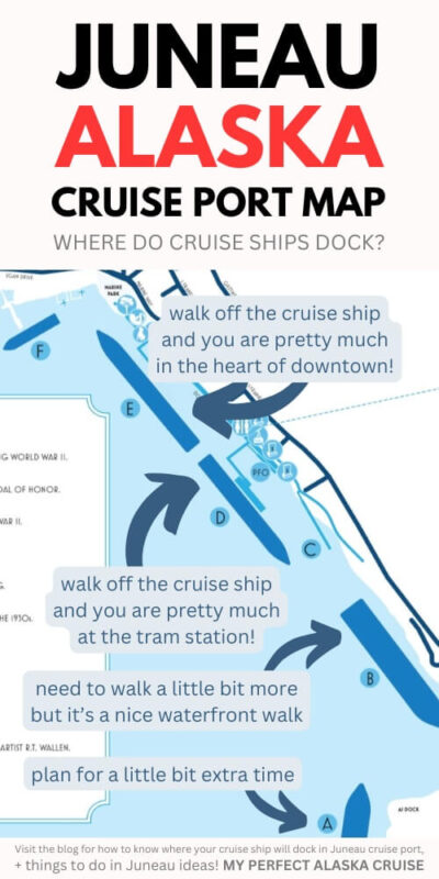 Juneau cruise port map + where cruise ships dock in Juneau – my perfect ...